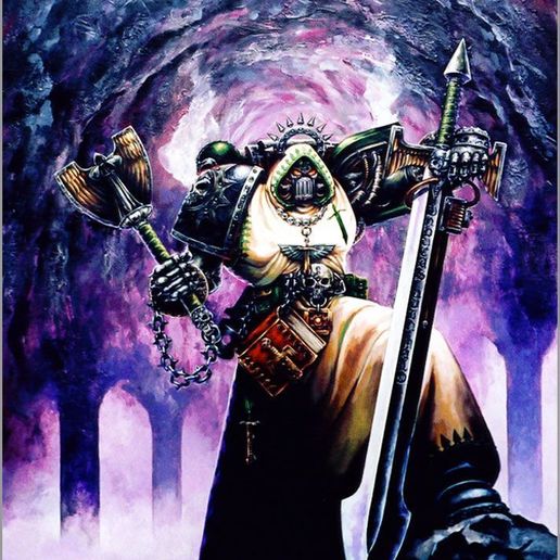 👼 Ange en armure sombre marine asmodai・Fichier 3D pour Impression 3D・Cults