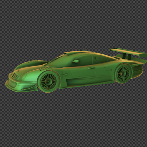 🦸 Mercedes-Benz CLK LM 1998・ STL File for 3D printing・Cults