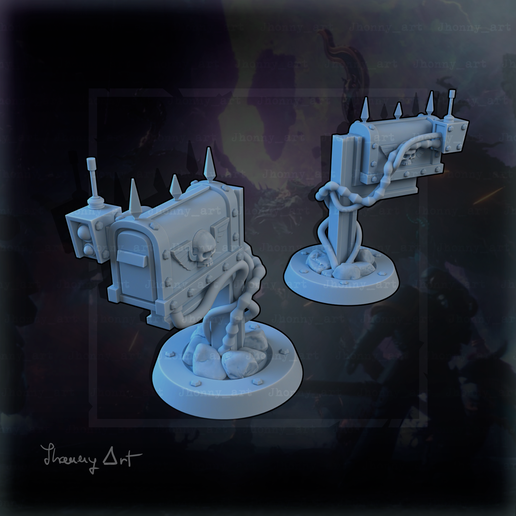 STL file IMPERIAL MAILBOX OBJECTIVE MARKER 📫 ・Model to download and 3D ...