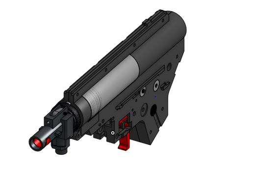 🔫 Airsoft V2 Gearbox Reference / Hop up・Free 3D File for ・Cults