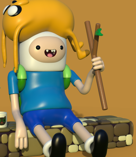 🐕 JAKE THE DOG AND FINN THE HUMAN FROM ADVENTURE TIME (PARTS AND ...