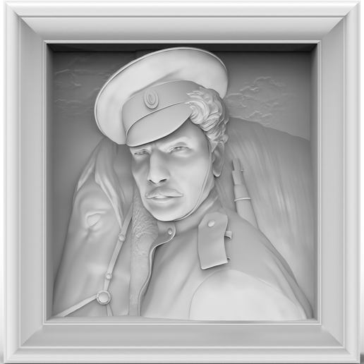 3d File 3d Model Stl File For Cnc Router Laser And 3d Printer Soldier