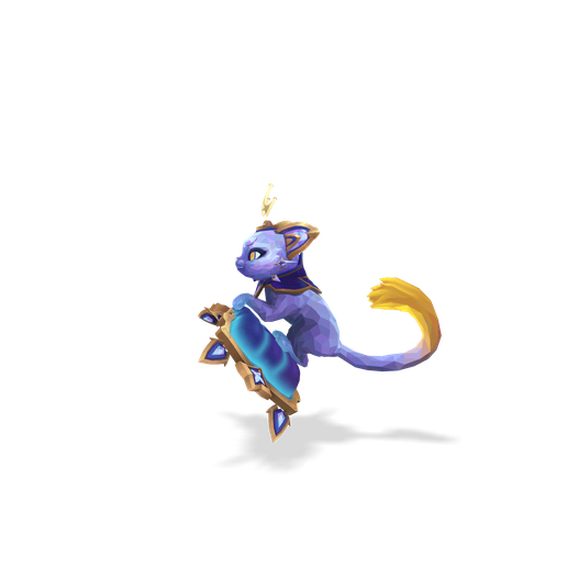 🐱 Prestige Cyber Cat Yuumi League of Legends 3D print model・ STL File ...