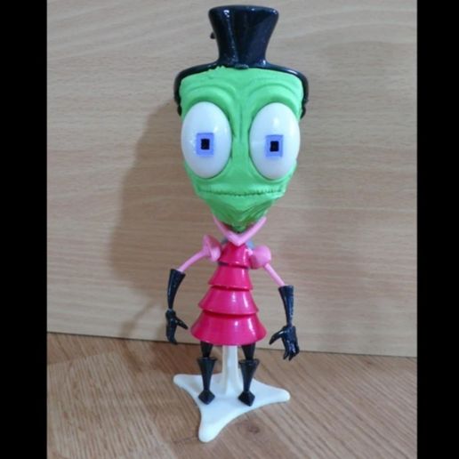 👾 Invader zim・Free STL File for ・Cults