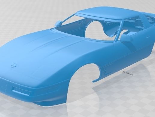 🚙 Chevrolet Corvette 1996 Printable Body Car・Free STL File for ・Cults