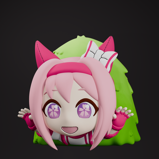 🧸 Chibi Haru Urara - Umamusume・ 3D File for 3D printing・Cults