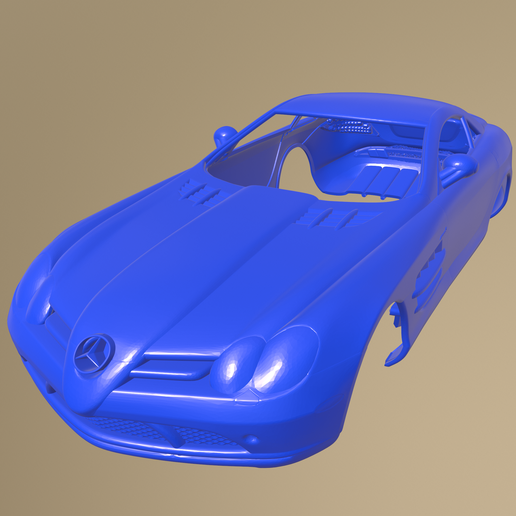 STL file Mercedes-Benz SLR McLaren 2005 PRINTABLE CAR BODY 🚗 ・3D ...