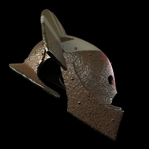 🪖 Uruk Hai Helmet lord of the rings 3D DIGITAL DOWNLOAD FILE・ 3D File ...