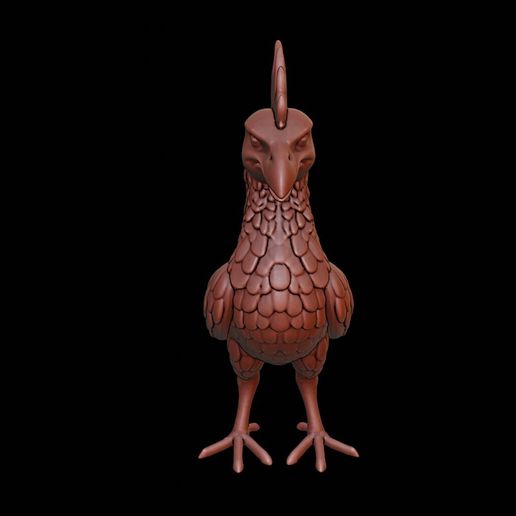 👤 Cockatrice Figure・ 3D File for 3D printing・Cults