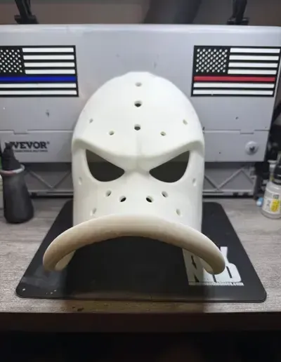 🏒 Anaheim Ducks Hockey Mask Mighty Ducks- 3D Print File for Halloween ...