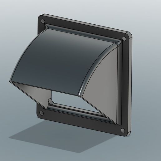 🧑‍🔧 90MM Enclosure Fan Hood・Free STL File for 3D printing・Cults