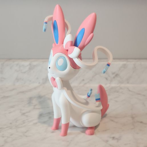 🎨 SYLVEON - BY COLORS・ STL File for 3D printing・Cults