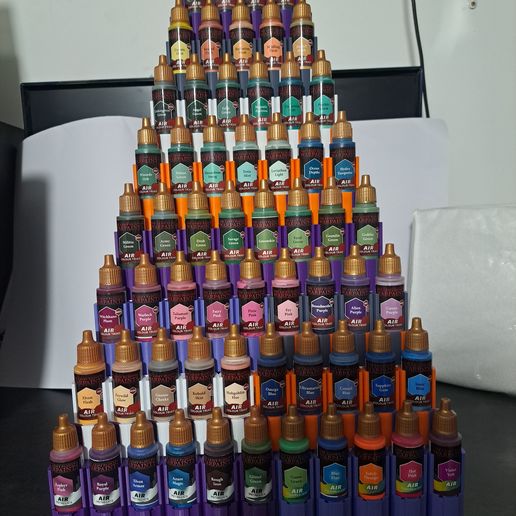 🎨 PAINT ORGANIZER・ 3MF File for 3D printing・Cults
