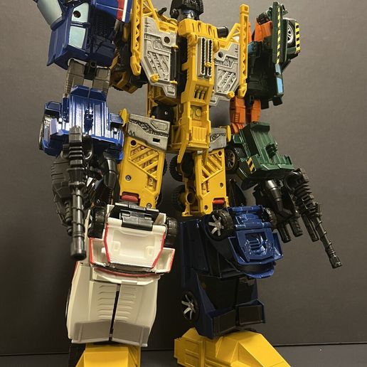 🦶 Improved Combiner Wars feet (Autobot Combined modes)・ STL File for 3D ...