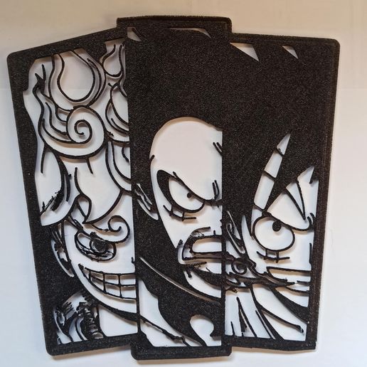 3D printing one piece luffy evolution gear • made with anycubic kobra ...