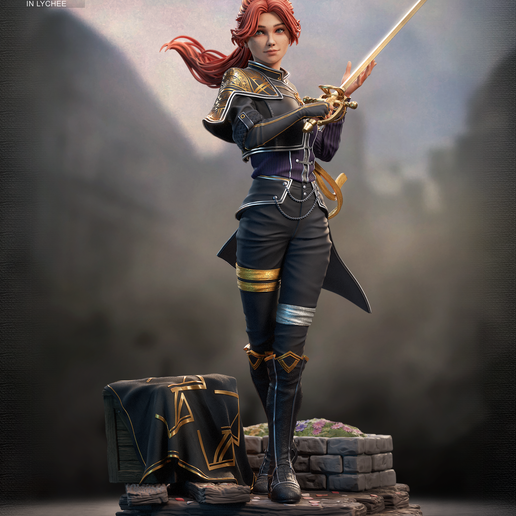 ♀️ Maelle - Expedition 33 Game Figure for 3D Printing・ 3D File for 3D ...