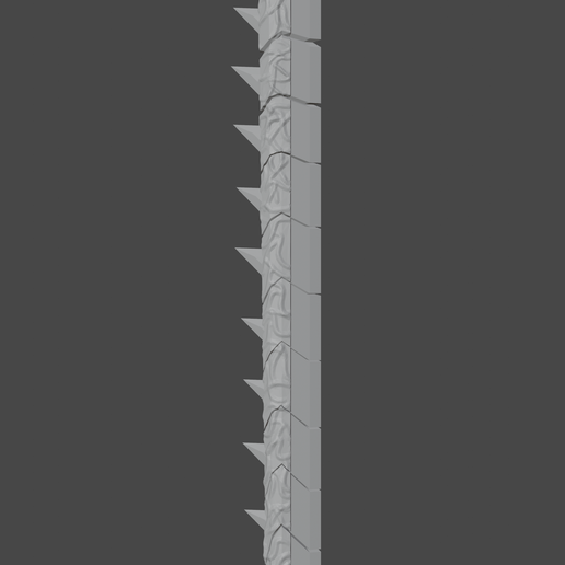🗡️ Spinal Cord Sword - Chainsaw Man・ STL File for ・Cults