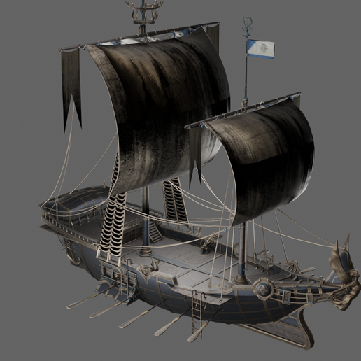 🚢 Detailed 3D Printed Ship Model – Set Sail on Your Next Adventure ...