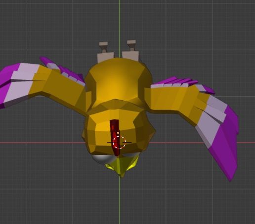 OBJ file Pajaro 🦸 ・3D printable model to download・Cults