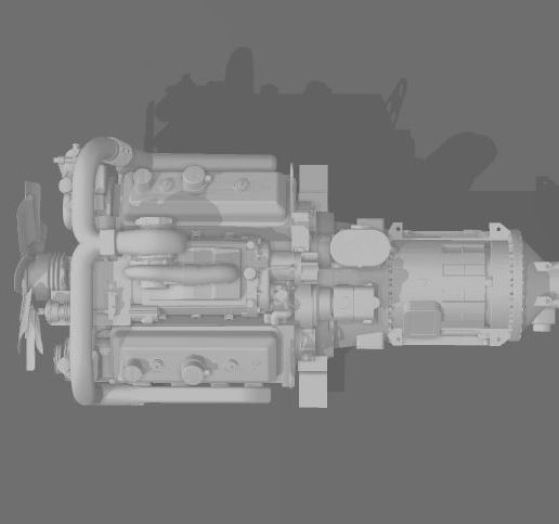 🐛 Diesel Engine Detroit・ STL File for 3D printing・Cults
