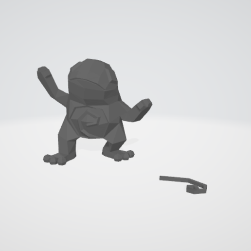 🐉 Politoed LOW POLY POKEMON・ 3MF File for ・Cults