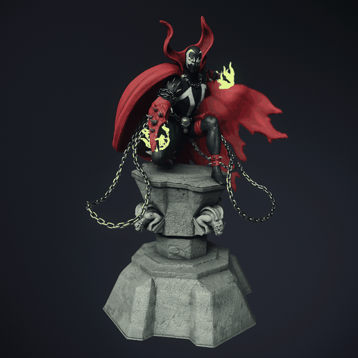 🛃 Spawn・ STL File for 3D printing・Cults