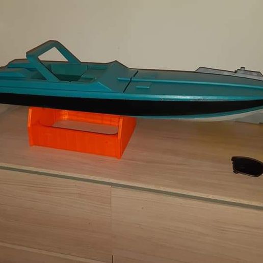 STL file scarab miami vice rc boat 🛥️ ・3D printer model to download・Cults