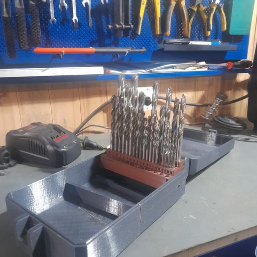 STL file Drill Bit Case - (Drill Bit Case) 🧰 ・3D printing design to ...