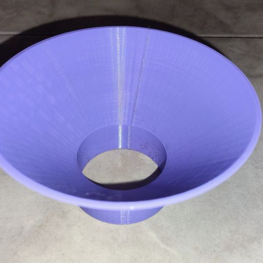 👄 Wide mouth funnel for flasks of at least 57 mm inner diameter・ STL ...