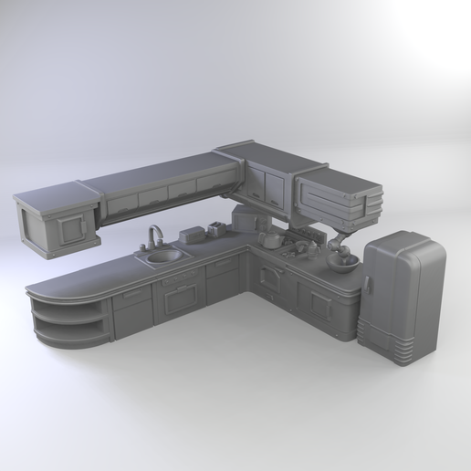 🔪 Vintage Kitchen・ STL File for ・Cults