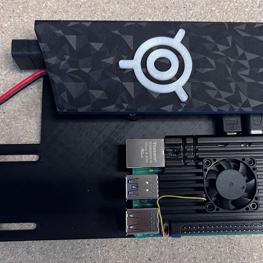 Archivo STL Autodarts Raspberry Pi Halterung ⚽ ・Objeto de impresión 3D ...