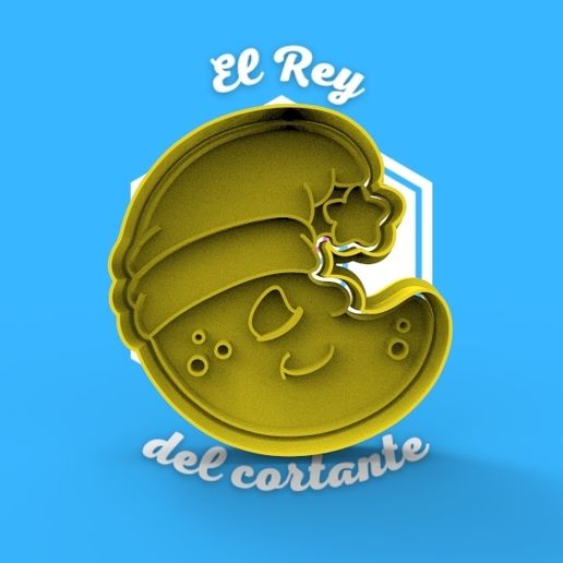 STL file sharp moon 🌙 ・Model to download and 3D print・Cults