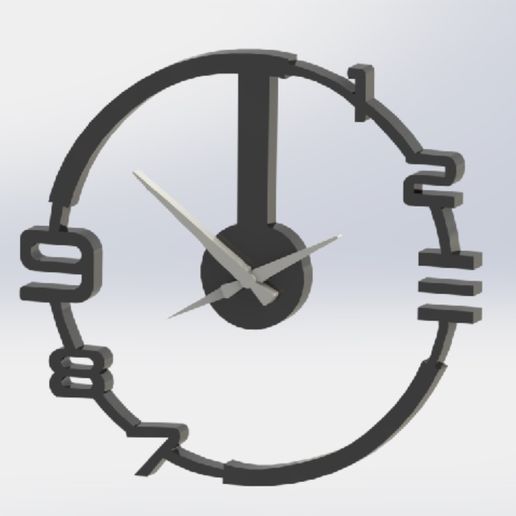 STL file Wall clock 🕰️ ・3D print design to download・Cults