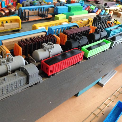🚂 The Second 40' & 65' N Scale Ore Gondola 30+ Different Ore Loads ...