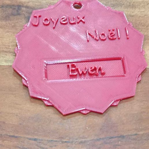 Free STL file Boule de noël personnalisable 🪞 ・3D printer design to ...