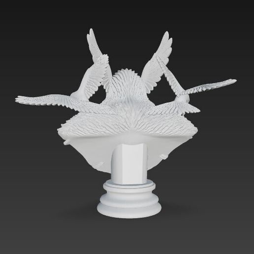 👤 Lord of the Ravens: Odin Bust – 3D Printable Norse Mythology Statue ...