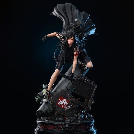 👾 Tifa Final Fantasy・ STL File for 3D printing・Cults