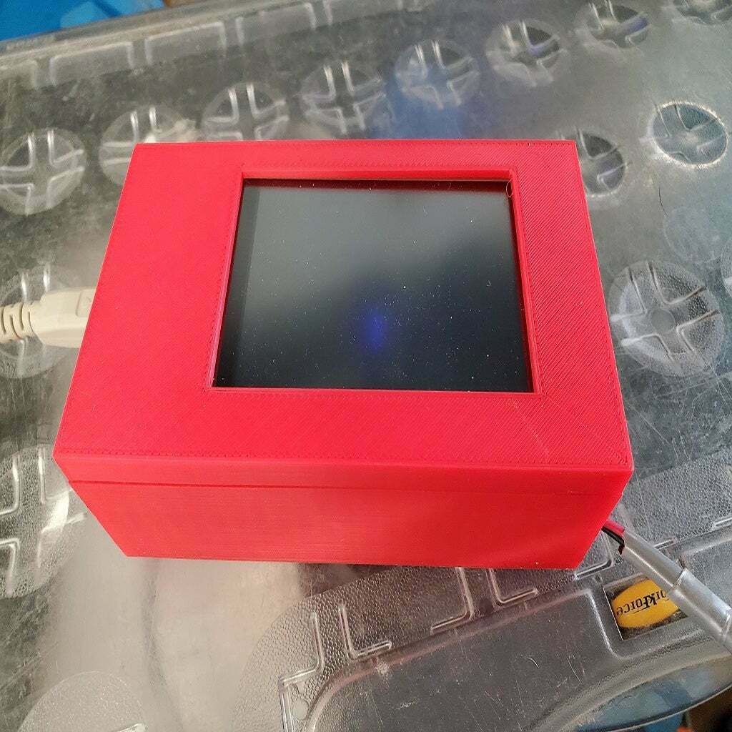 Download free STL file Case for Arduino Mega with Sainsmart 3.2 TFT ...