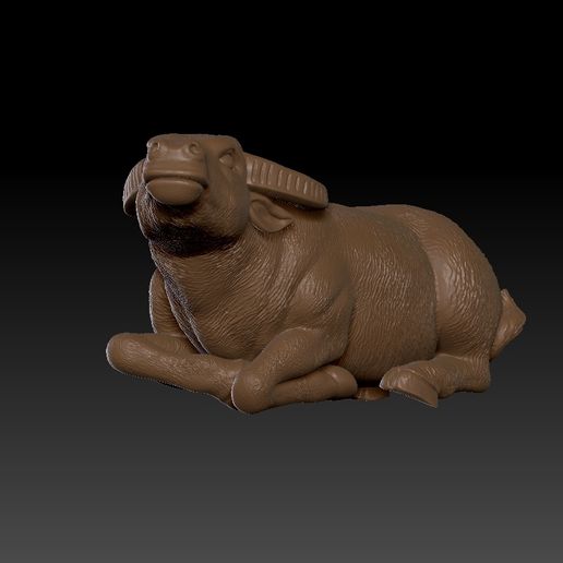 🦬 Buffalo Animal・ STL File for 3D printing・Cults