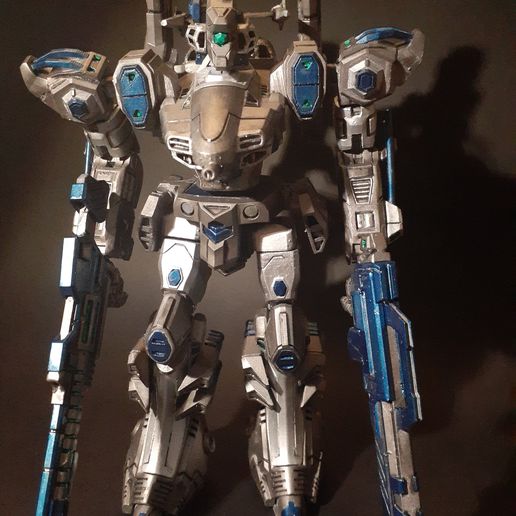 mecha silver colour