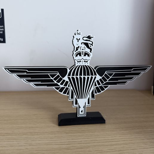 parachute regiment logo vector