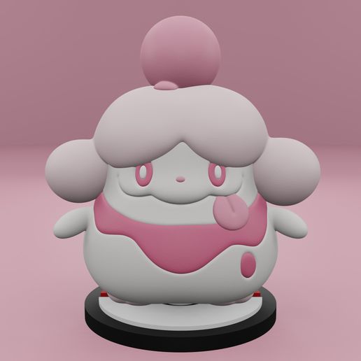 🐉 Pokemon No. 685 Slurpuff・ STL File for 3D printing・Cults