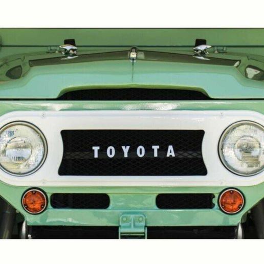 🚗 toyota land cruiser grille for 1/10 rc crawlers・ STL File for ・Cults