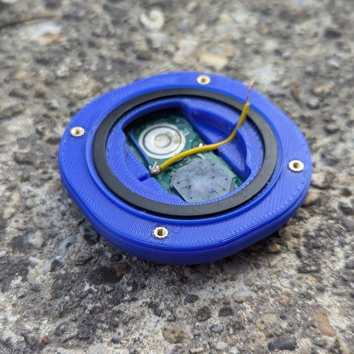 🔑 Fiat 500e replacement pebble key・ STL File for 3D printing・Cults
