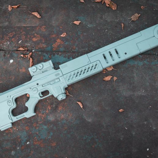 🧸 Pulse rifle and carbine prop for display and cosplay・Free 3D File for ...