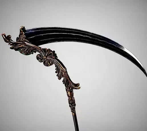 🦸 3D Stylized Scythe - Printable model for decoration or cosplay・ STL ...