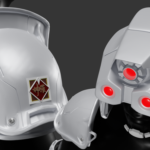 🫡 Final Fantasy VII - Shinra Infantryman - Full Armor Set・ STL File for ...