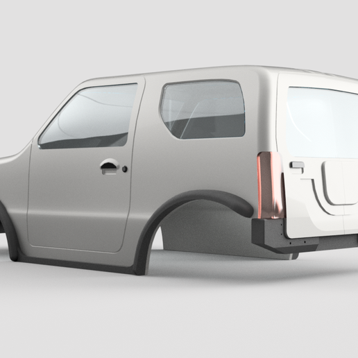 🚗 Suzuki Jimny Car Body Shell - 3D Printable Model MST CMX CFX・ STL ...