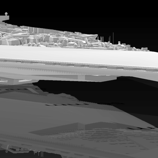 ⭐ Starship executor Starwars・ STL File for 3D printing・Cults