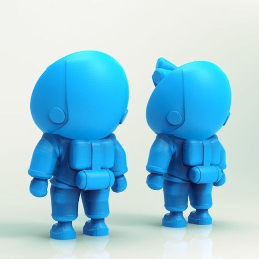 🧑‍🚀 Little astronaut・Free STL File for ・Cults